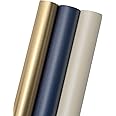 Amazon.com: MAYPLUSS Wrapping Paper Roll - Mini Roll - 17 inch X 120 ...