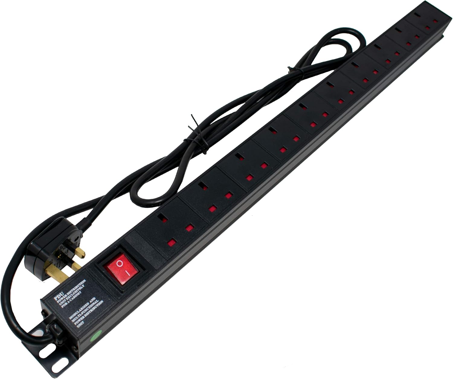 I-CHOOSE LIMITED 10 Way High Density Vertical 13A Switched PDU/Power ...
