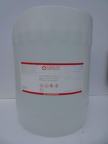 Carolina Chemical Formaldehyde Formalin 37 Percent 20 Liters Over 5 ...