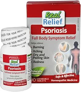 Amazon.com: Real Relief Homeolab Psoriasis Tablets, 90 Count: Health ...