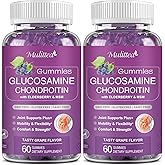 Amazon.com: Mulittea Glucosamine Chondroitin Gummies - Extra Strength ...