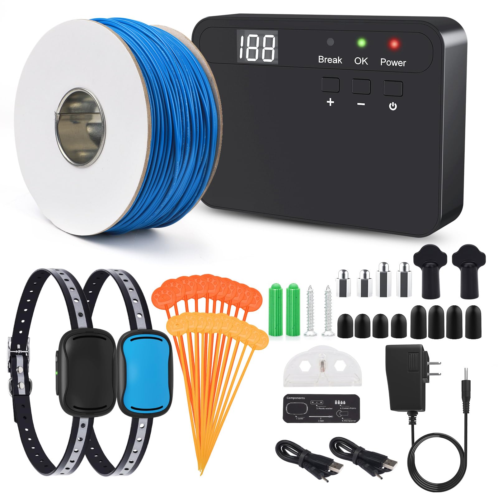 MASBRILL Electric Fence for Dogs, 2024 Upgraded Underground above ...