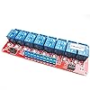 HiLetgo 5V 8 Channel Relay Module with OPTO-Isolated Support High and ...