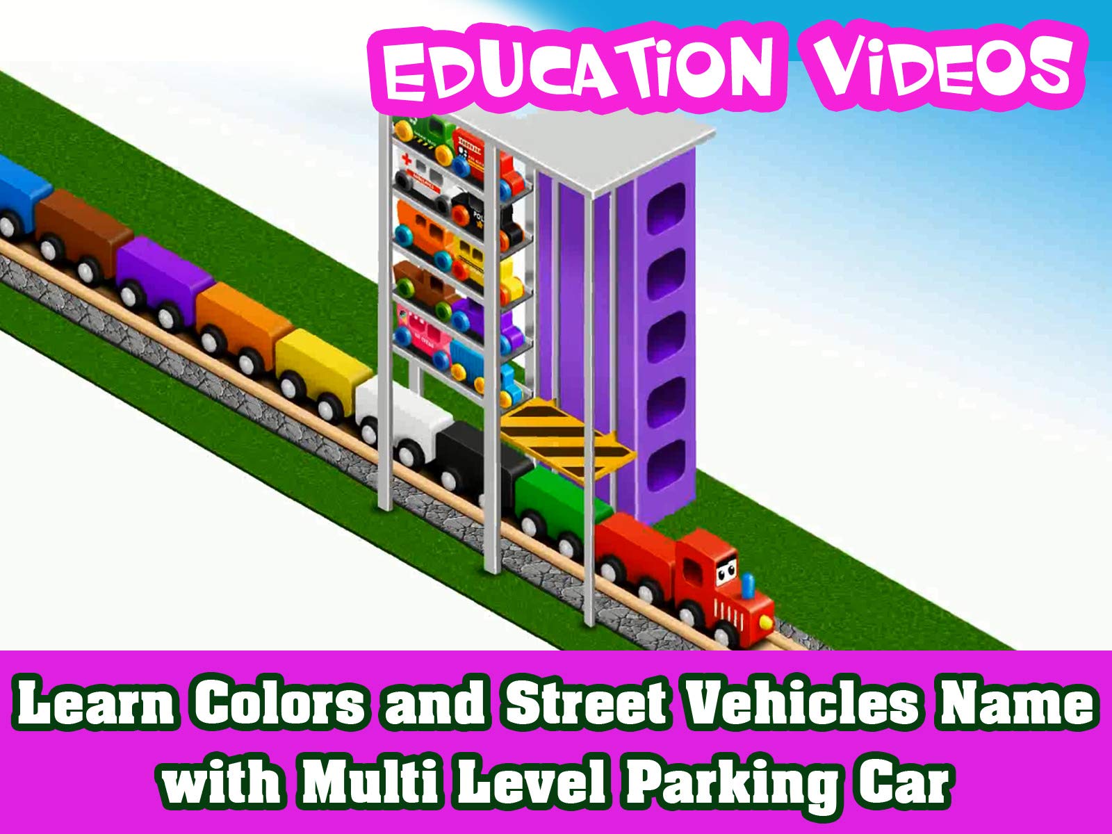 Watch Video For Baby Kids - Learn Colors and Street Vehicles Names ...