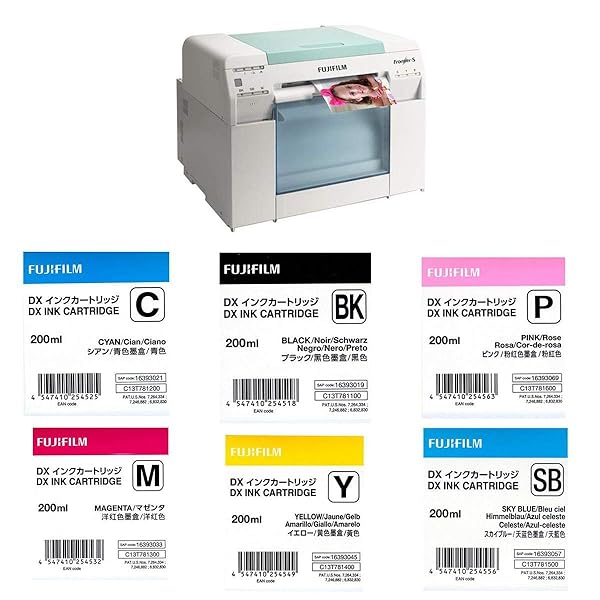 Fujifilm Frontier-S DX100 Inkjet Photo Printer - With Ink Bundle ...