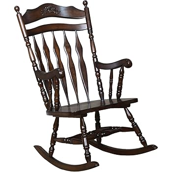 Amazon.com: Gift Mark Child’s Colonial Rocking Chair, Cherry: Kitchen ...