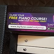 RockJam RJ654 54 Key Keyboard Piano with Sheet Music Stand Piano Note ...