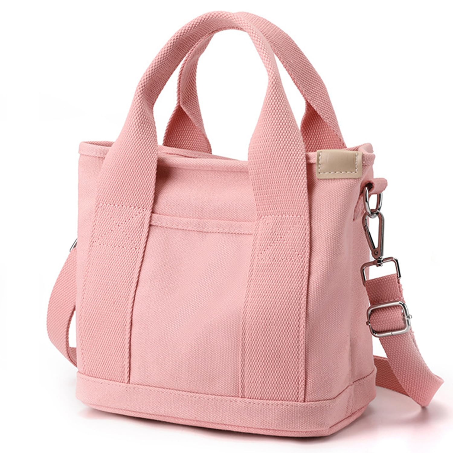 MINGRI Small Tote Bag, Mini Canvas Hobo Handbag with Zipper, Women's ...