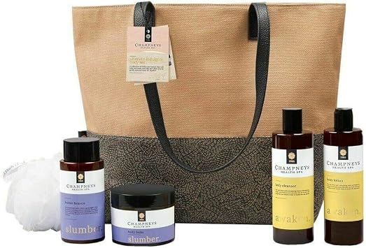 Champneys Deluxe Ultimate Indulgent Pamper Beauty Set with Luxury Bag ...