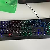 KLIM™ Chroma Gaming Keyboard UK Layout + Slim, Durable: Amazon.co.uk ...