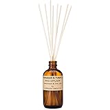 Amazon.com: P.F. Candle Co. Teakwood & Tobacco Classic Scented Rattan ...