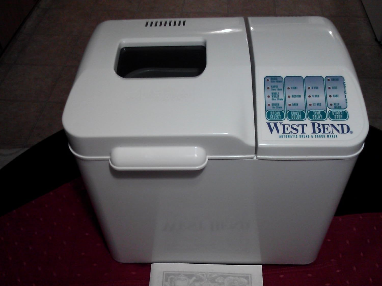 West Bend Automatic Bread And Dough Maker Recipes - Banana-breads.com