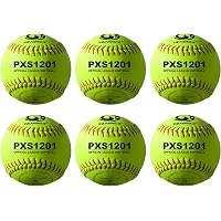 Softballs Slowpitch Adult Worth Super Blue Dot Slowpitch Softballs (12 ...