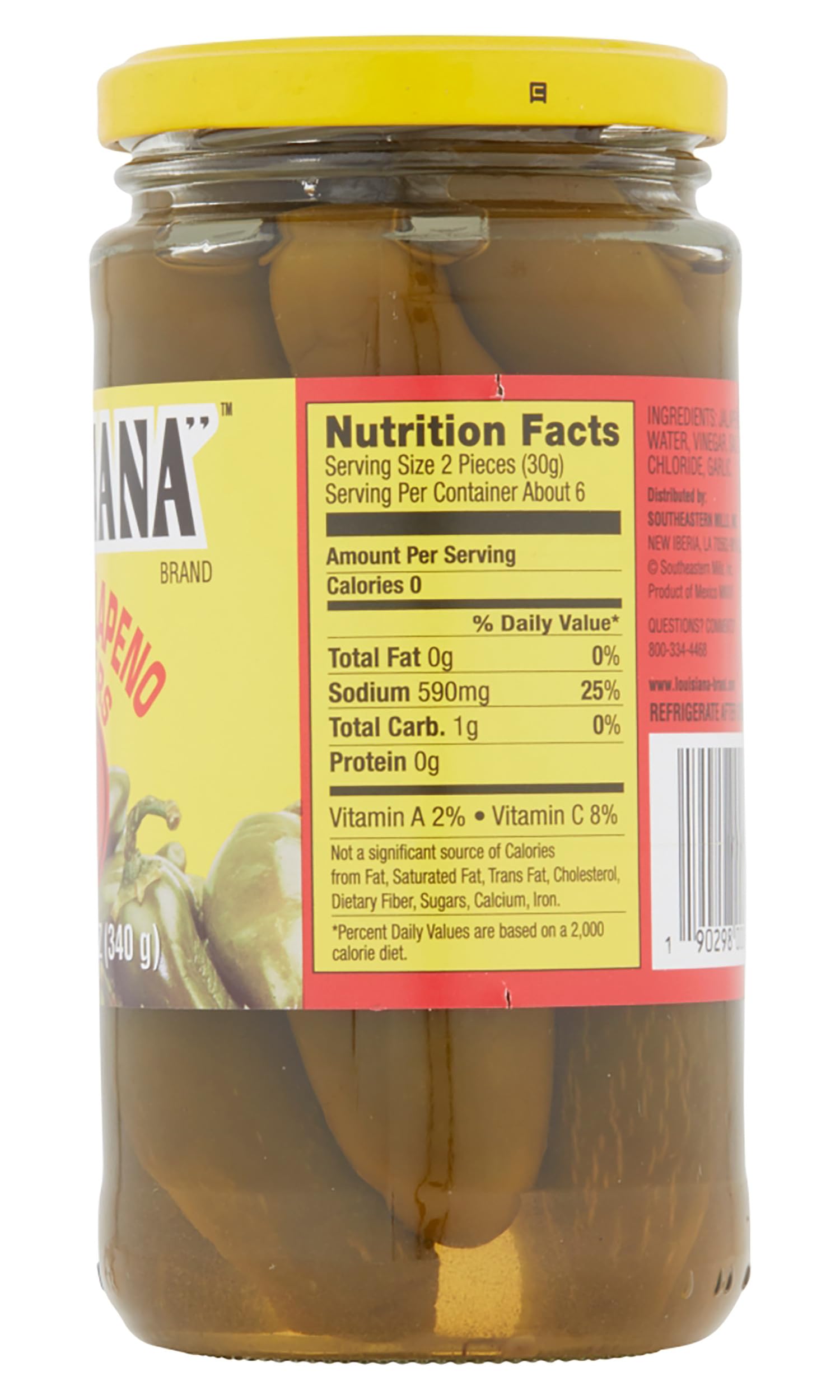 Louisiana Jalapeno Variety Pack, 1 Sliced Jalapeno Peppers, 1 Whole ...