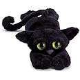 Amazon.com: Manhattan Toy Lanky Cats Ziggy Black Cat Stuffed Animal 14 ...