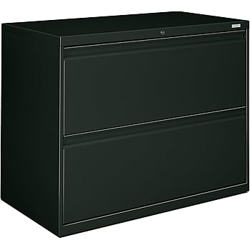 Amazon.com : Hon 800 Series Two-Drawer Lateral File, 42w x 19-1/4d x 28 ...