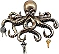 Amazon.com: Decorative Octopus Bronze Finish Key Holder Wall Decor, 11 ...