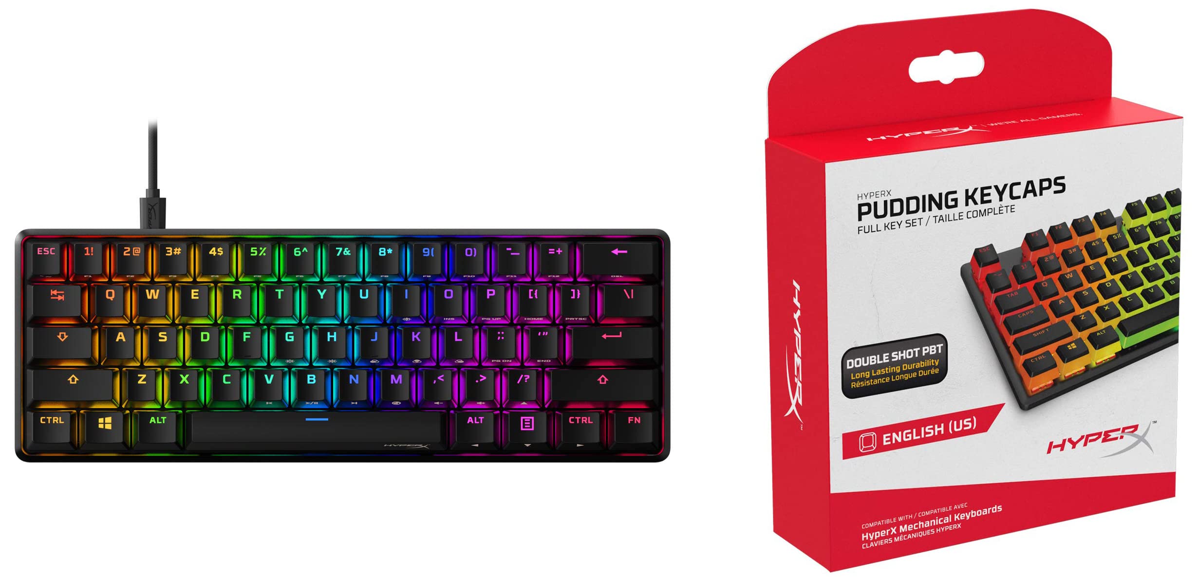 Mua HyperX Alloy Origins 60 - Mechanical Gaming Keyboard & Pudding ...