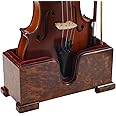 Amazon.com: YWYLL Violin and Bow Holder (Stand), Wooden Violin Holder ...