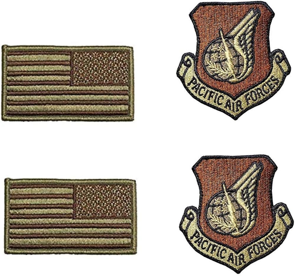 Amazon.com: US Air Force Pacific Air Forces OCP Spice Brown Patch and ...