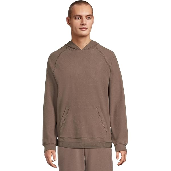 Amazon.com: UGG Men's Finnegan Hoodie Rib Sweatshirt, Cola, S