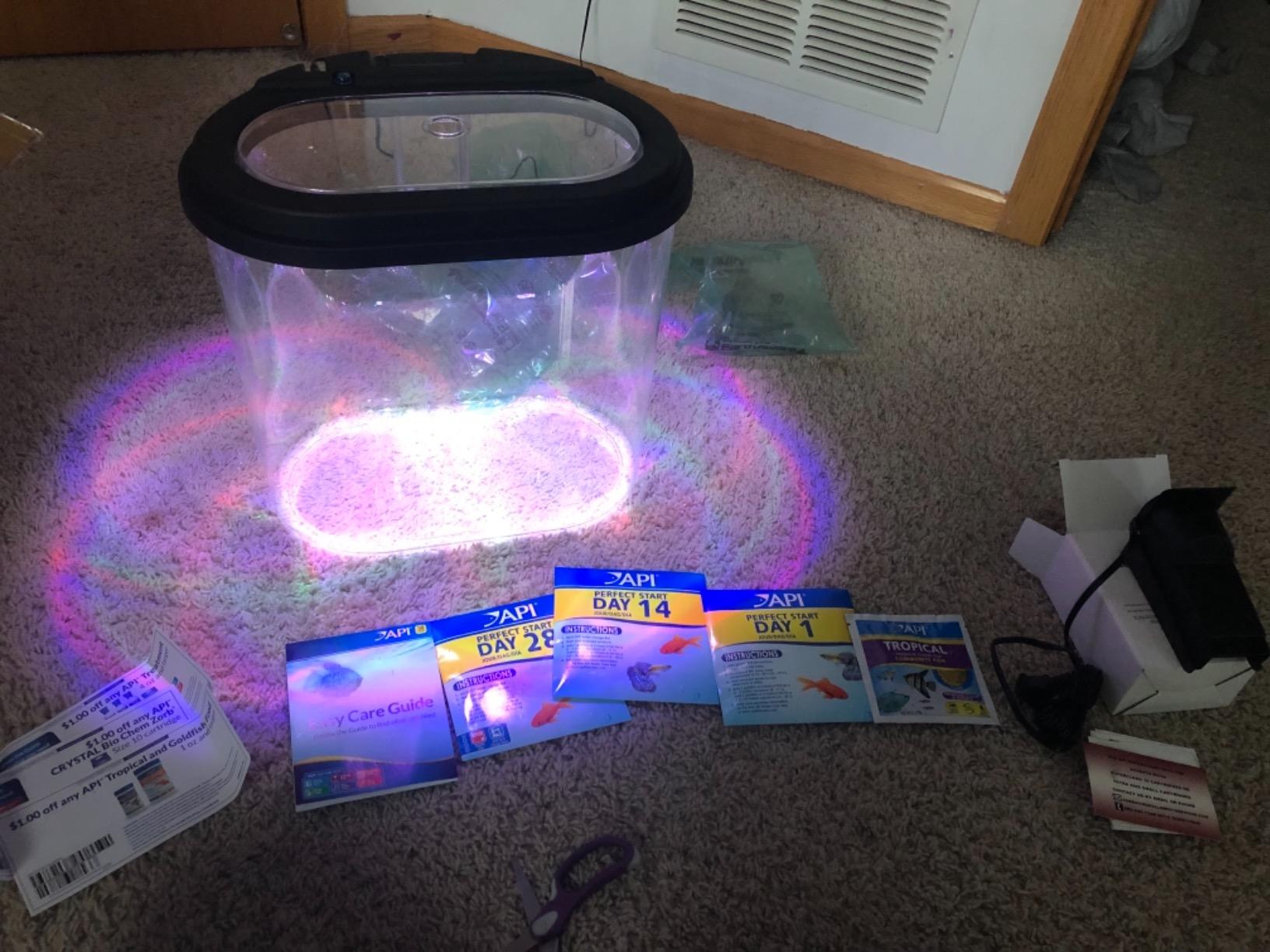 $10/mo - Finance Koller Products AquaView 4.5-Gallon Aquarium Starter ...