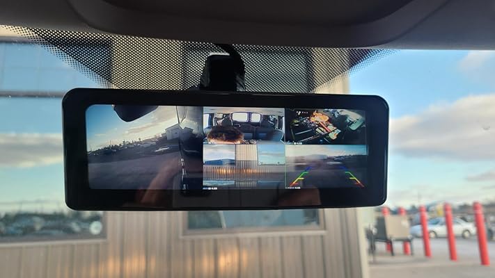 Frameless Rear View Mirror with 7 LCD Display and Morocco | Ubuy