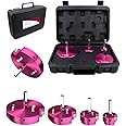Amazon.com: 4 Pcs PVC Pipe Reamer Kit With 1-1/2inch, 2inch, 3inch, 4inch Head Aluminum PVC ...