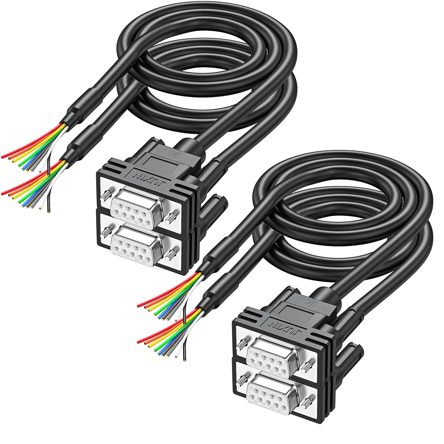 Mua 4Pack DB9 Connector to Bare Wire END 3ft D-SUB 9 pin RS232 Serial ...