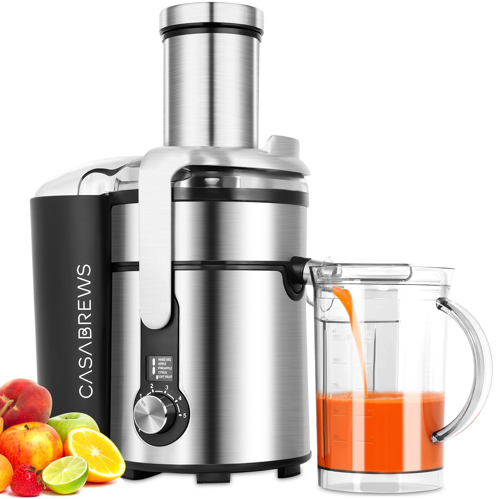 Mua Juicer Machine, 1300W 5 Speeds Centrifugal Juicer Extractor with ...