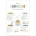 Amazon.com: Happy Chemicals Poster - Neurobiology Poster - Dopamine ...