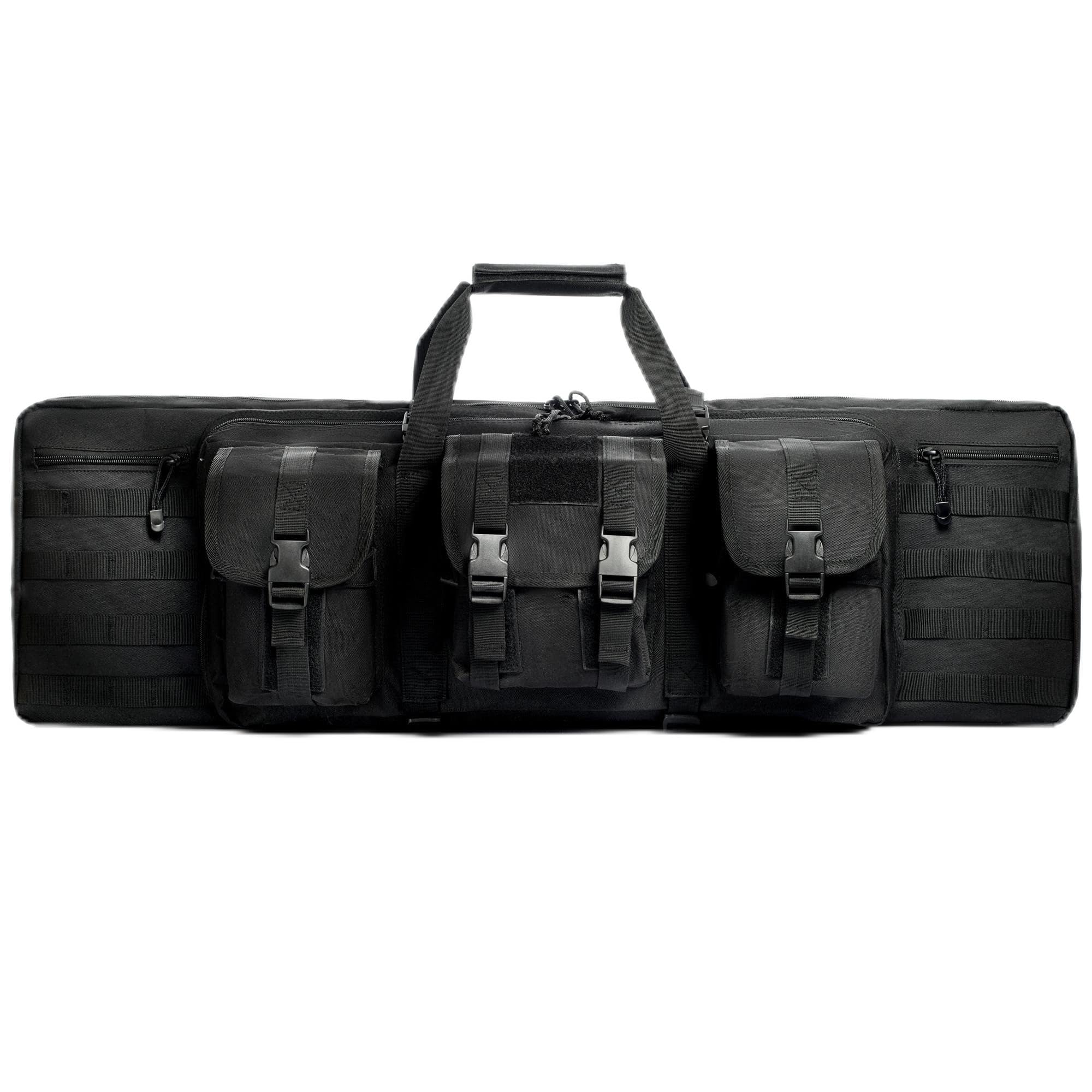 PERFBAGS Soft Rifle Case 48 inch, Tactical Long Double Rifle Backpack ...