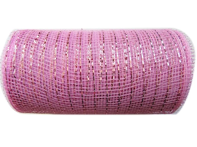 Amazon.com: 6 inch x 30 feet(10 Yards)-YYCRAFT Metallic Deco Poly Mesh ...