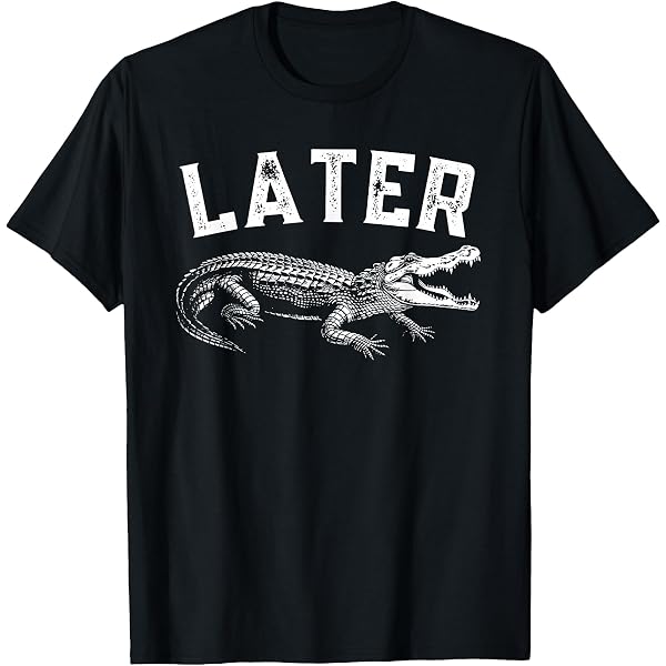 Camisetas Divertidas De Caimán