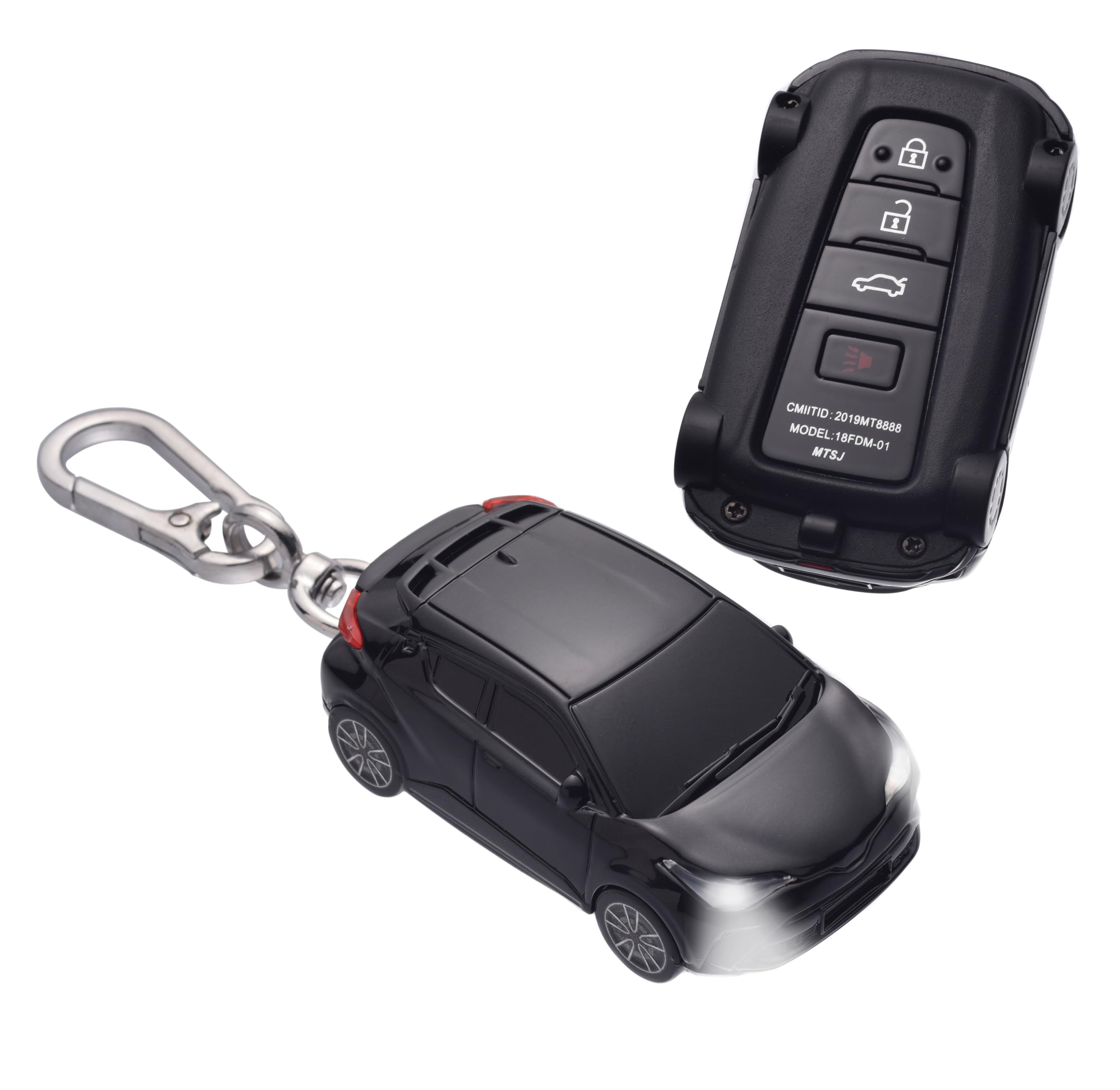 for Toyota Key Fob Cover Key Shell Upgraded Version with lamp - Key fob ...