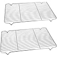 Amazon.com: P&P CHEF Baking Rack Cooking Rack Set of 2-16.6''x11.6 ...