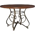Amazon.com - Powell Hamilton Dining Table, Cherry, 45 in x 29.5 in x 45 ...