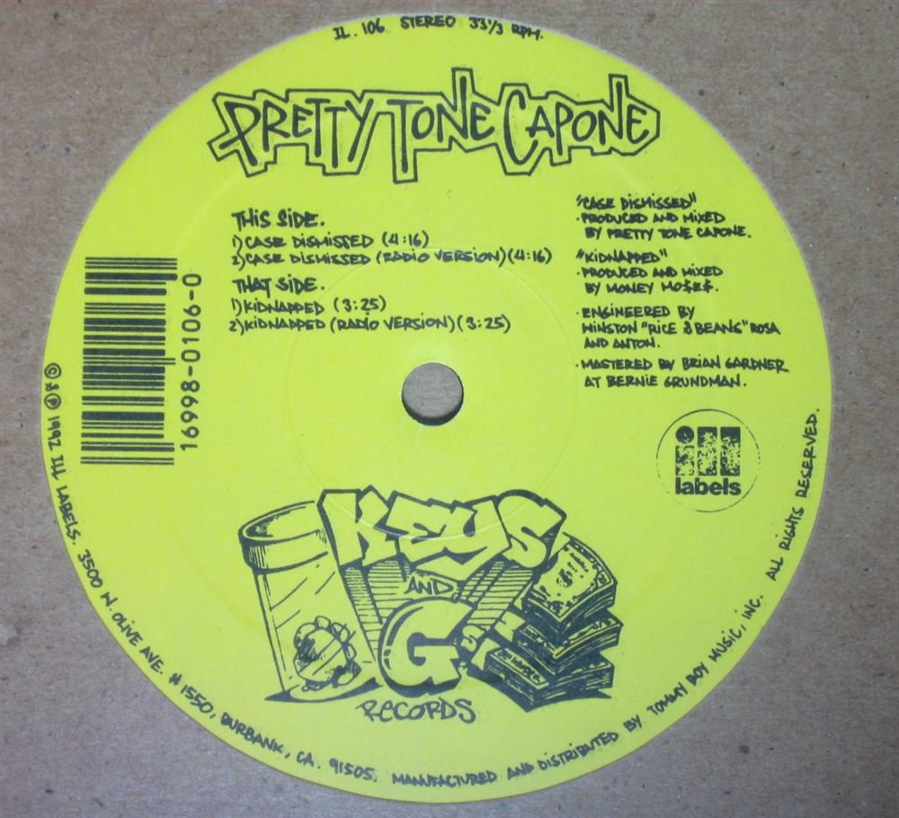 Pretty Tone Capone - Pretty Tone Capone / Case Dismissed - Amazon.com Music