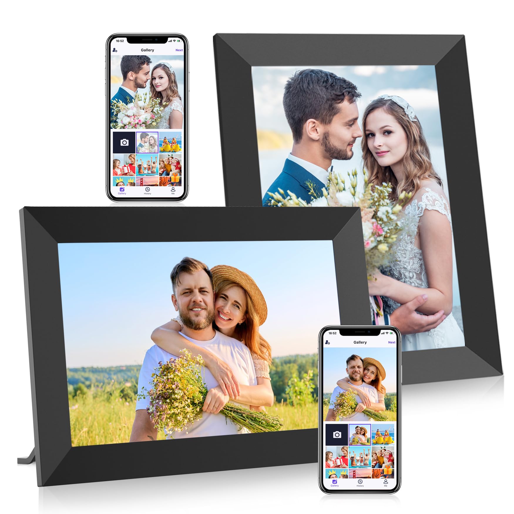 Mua 10.1 Inch WiFi Digital Picture Frame (2-Pack) with IPS HD ...