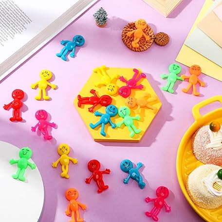 Mua 96 Pcs Stretchy Bendable Man, Treasure Box Toys for Classroom ...