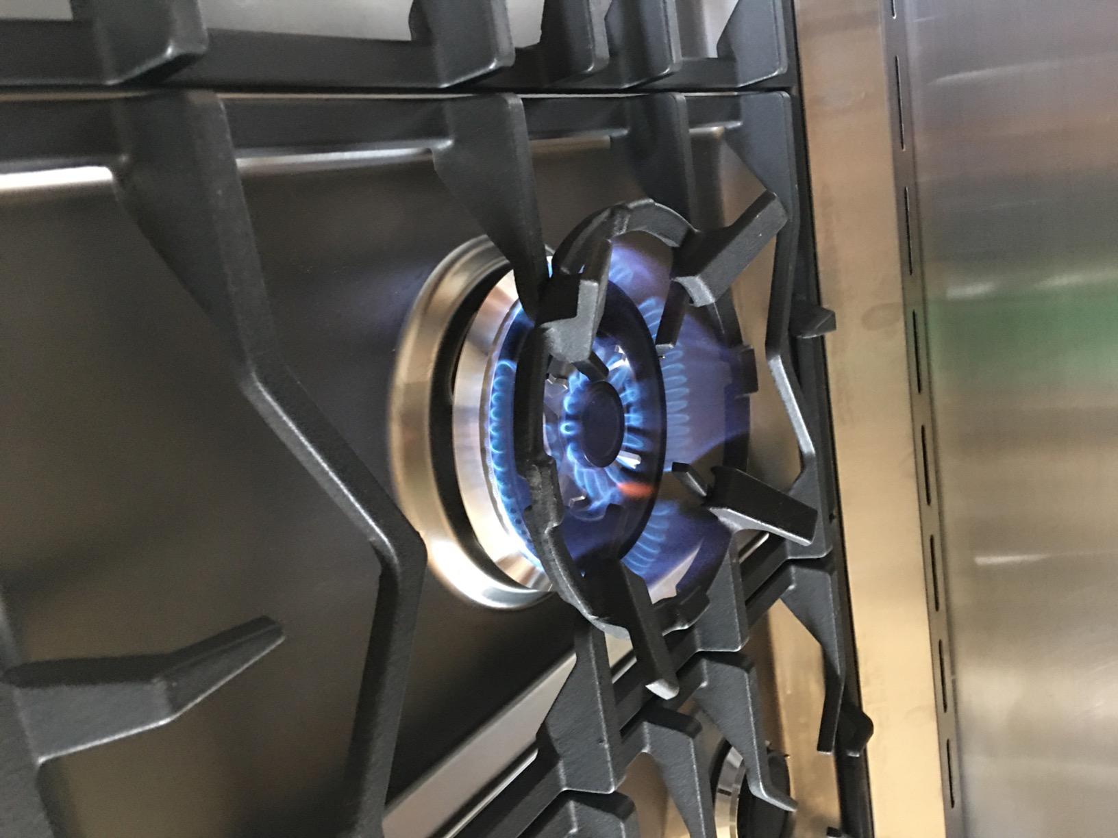 $56/mo - Finance COSMO F965 36 in. 220/240V Dual Fuel Range with 5 Gas ...