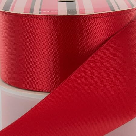 3 inch red satin ribbon selling well all over the world
