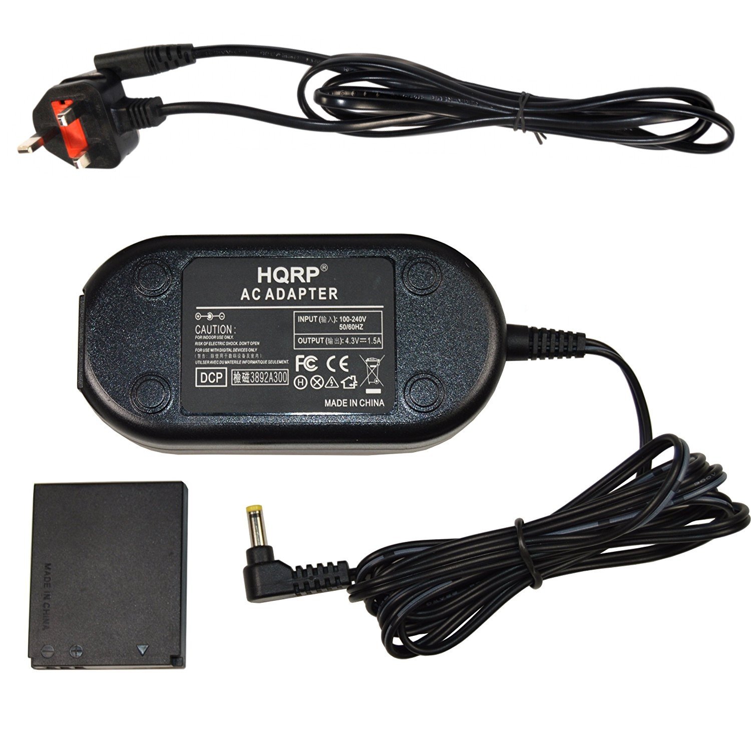 Buy HQRP Kit AC Power Adapter and DC Coupler for Canon Power SX540 HS ...