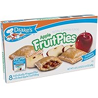 Amazon.com: Drake's Fruit Pies 32 Individually Wrapped Pies Apple, 4 ...