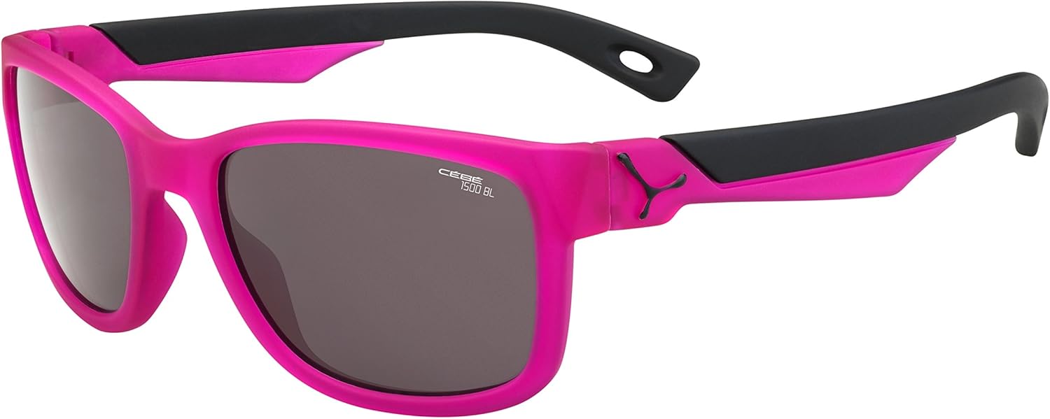 Cébé Avatar Lunettes de Soleil Mixte Enfant, Rose Mat/Noir, Taille S ...