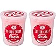 Amazon.com : Classic Pink Gourmet Flavored Cotton Candy (2 Pack ...