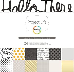 Amazon.com: Project Life by Becky Higgins 12x12 Designer Paper ...