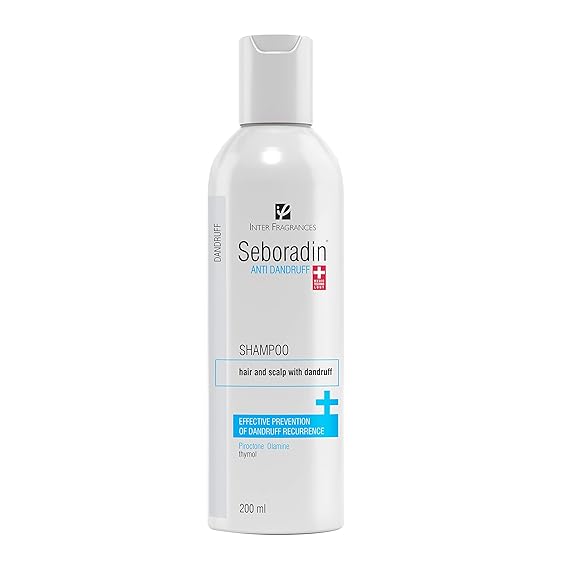 Seboradin Anti Dandruff Shampoo with Piroctone Olamine and Thymol ...