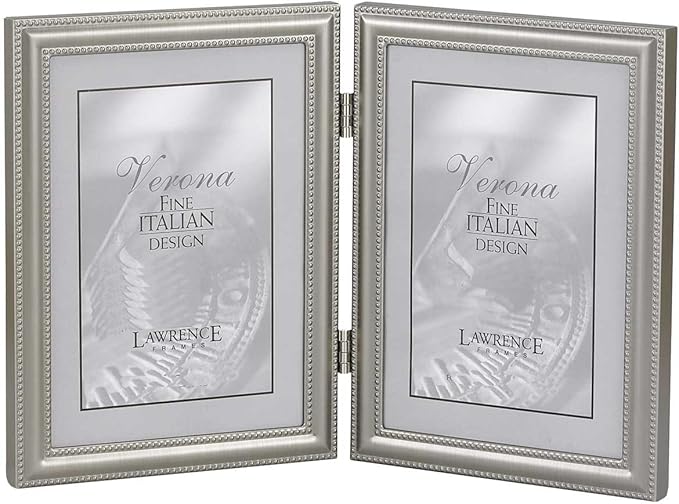 Amazon.com - Lawrence Frames Hinged Double (Vertical) Metal Picture ...
