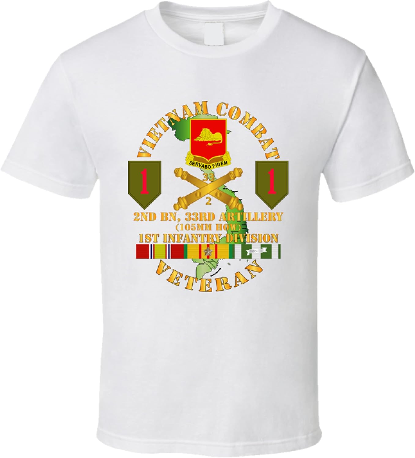 Amazon.com: MIP Army - Vietnam Combat Vet - 2nd Bn 33rd Artillery - 1st ...